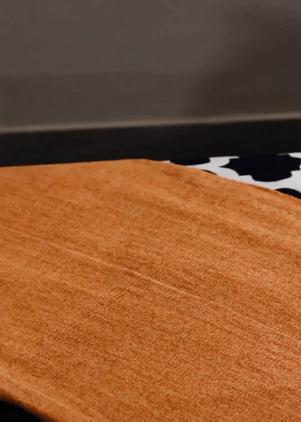 Get Rust Chenille Throw at ₹ 1250 | LBB Shop