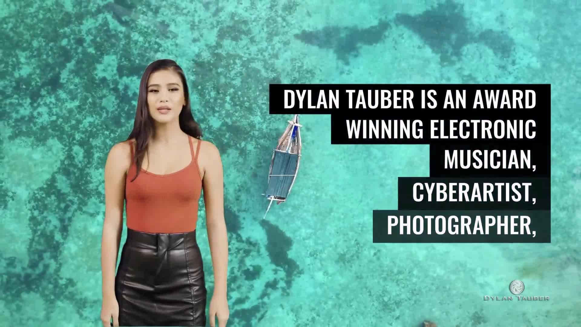 Dylan Tauber Bio with a realistic human avatar