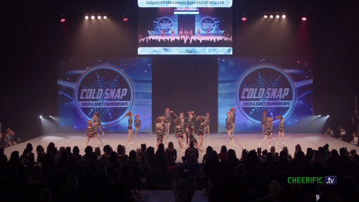 Calgary STARS Gym - Cosmic Rays - U12 All Star - Level 1 D - Day 2